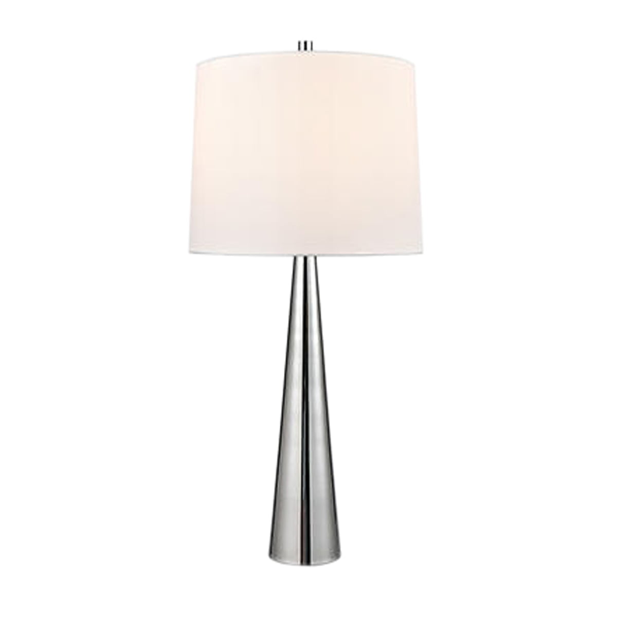 Tapered Silver – Table Lamp | Get ReFurnished